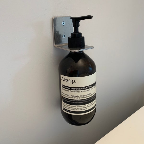 Hand Soap, Shampoo or Conditioner Bottle Wall Mount Bracket bottle ...