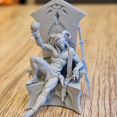 Elf Mage Miniature Wizard Mini Sorcerer Dungeons and Dragons - Etsy