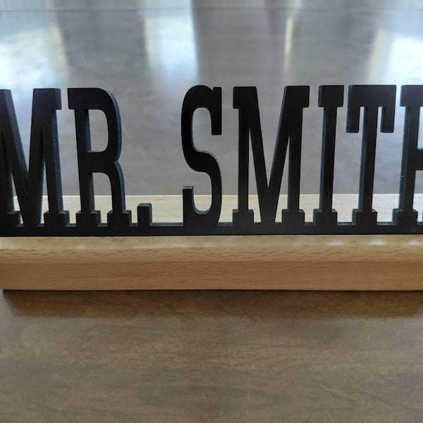 Personalized Acrylic Award Plaque, Custom Engraved Trophy for Corporate ...