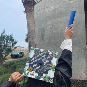 Western Grad Cap CARDSTOCK Graduation Cap Design Cowgirl Grad Cap ...