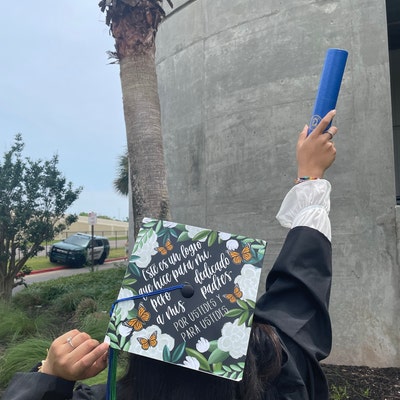 Western Grad Cap CARDSTOCK Graduation Cap Design Cowgirl Grad Cap ...