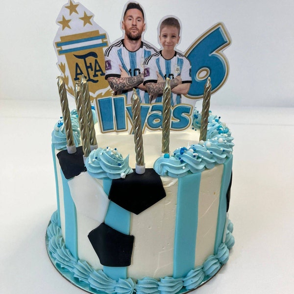 Haaland Cake Topper, Soccer Cake Topper, Cake Topper, Digital Cake ...