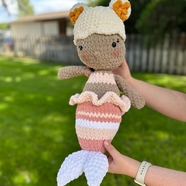 The Original Merbabies Amigurumi Pattern, Crochet Merbaby Plushie ...