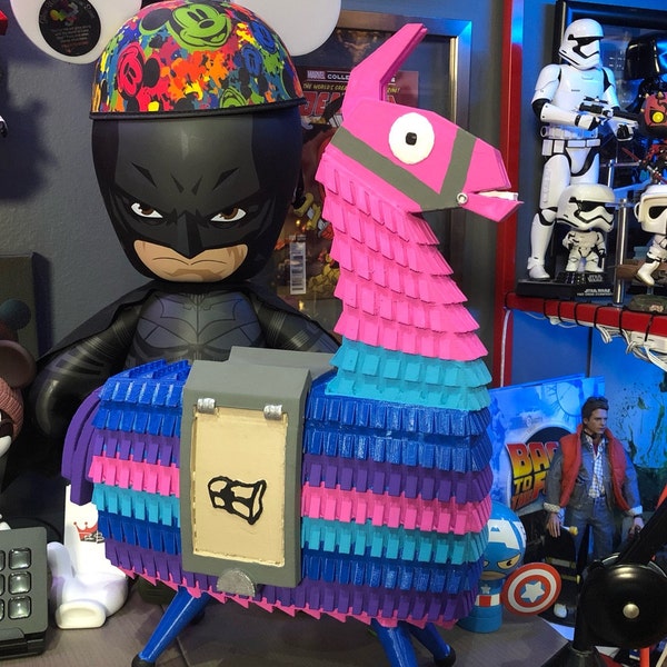 Llama Pinata Battle Royale 3D Printed Toy/bank/cake Topper - Etsy