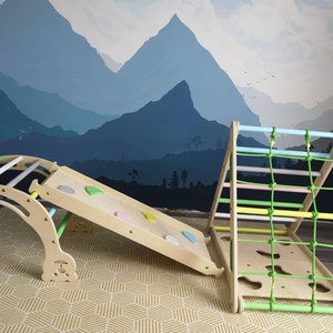 Climbing Triangle Two-sided Ramp Kletterdreieck Climbing Arch - Etsy