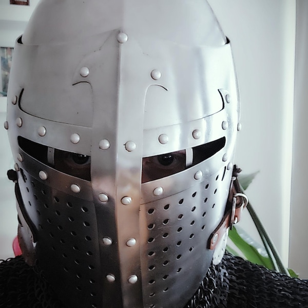 Barbute Full Armor Suit | Full Body Plate Armor for Medieval ...