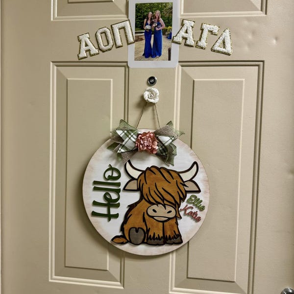 Boho Welcome Did You Text First Door Sign - Etsy