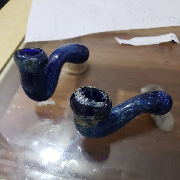 Inside Out American Handblown Space Pipe Glass Pipe Made With Pyrex ...