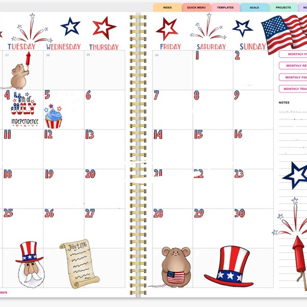 Bill Reminders Digital Planner Stickers - Payment Scheduling Calendar ...
