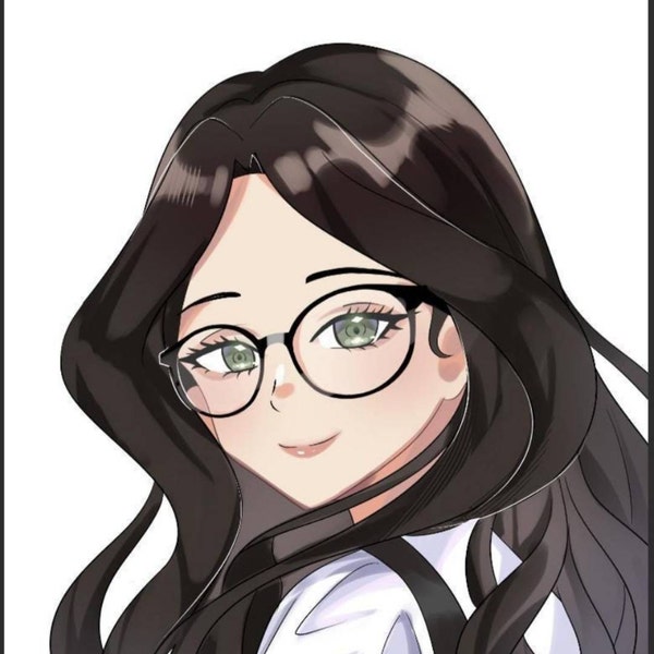 Custom Anime Portrait Commission · Personalized Anime Gift for Him Her ...