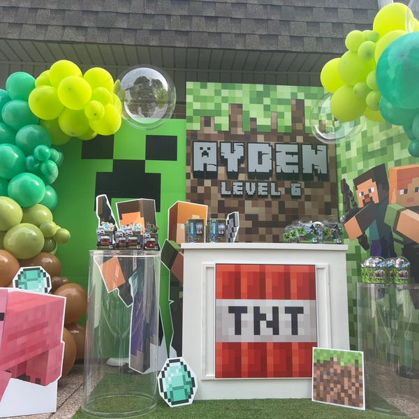 Party Panel Decor, UV Printed, Coroplast Cutouts Party Decorations: 6FT ...