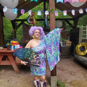 JOAN COLLINS WIG Lace Front Drag Queen Wig Dark Brown 1980s | Etsy