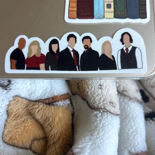 Criminal Minds Cast Sticker - Etsy