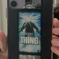 Retro VHS Phone Case Horror Movie Cover Fit for iPhone 16 Pro Max, 15 ...