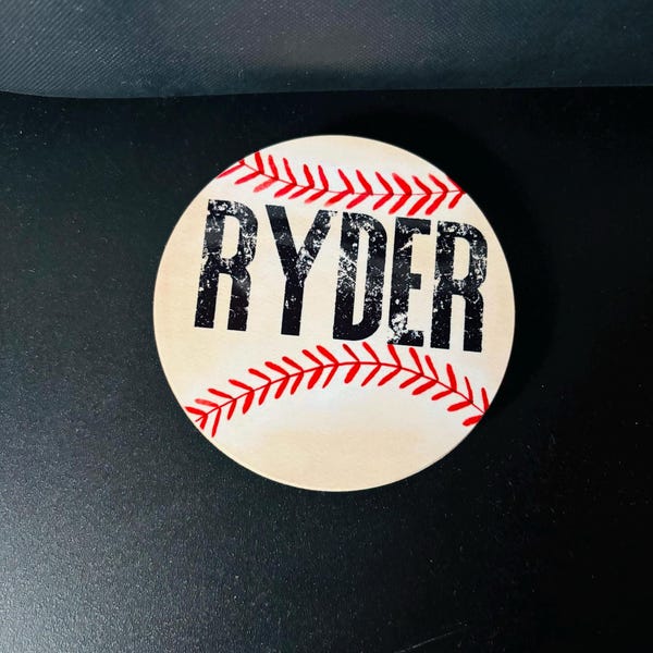 Baseball Bat Bag Name Tag | Personalized Sports Bag Tag | Custom ...