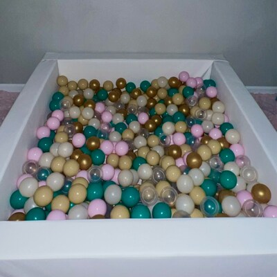 Soft Plastic Ball Pit Balls, No Sharp Edges, Non Toxic, Phthalate & BPA ...