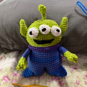 Toy Story Alien Pattern Green Alien Plushie - Etsy