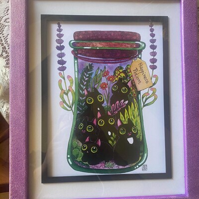 Happiness Potion Art Print - Etsy