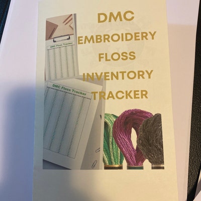 DMC Floss Color Chart DMC Floss Tracker Are Printable and Digital Files ...