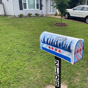 Flame Airbrush Pinstripe Hot Rat Rod Tattoo Art Mailbox One of - Etsy