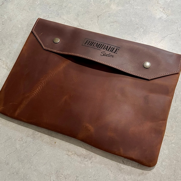 Leather Portfolio Case,document Organizer,leather Paper Folder,paper ...