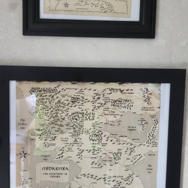 Map of Prythian, ACOTAR Map, Realm of Faeries Map, A Court of Thorns ...