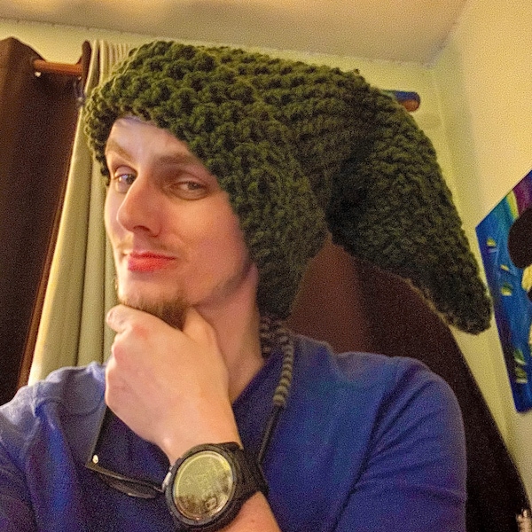 The Legend of Zelda - Handmade Crochet Link Hat Link Cosplay Zelda ...