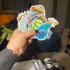 GREEN TREE PYTHON Sticker Pack! Cute Snake Stickers: Clear, Holo, Vinyl ...