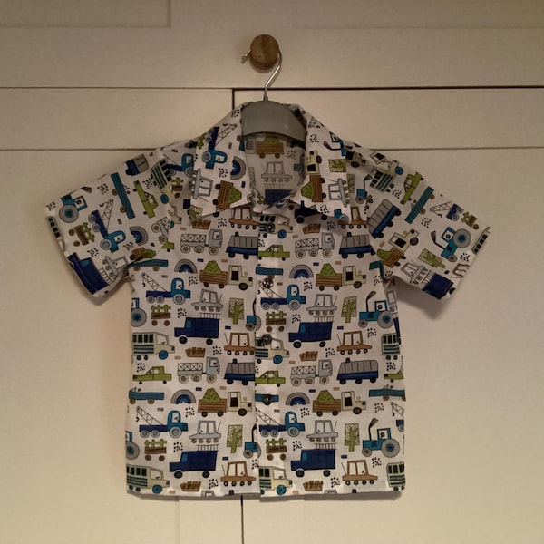 Shirt Sewing Pattern for Kids, Boy's Shirt Pattern, Kids Pattern, PDF ...