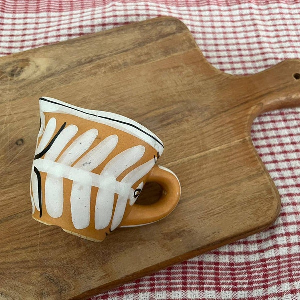 French VALLAURIS Ceramic Shell Plate by Dominique Guillot 1960, Vintage ...