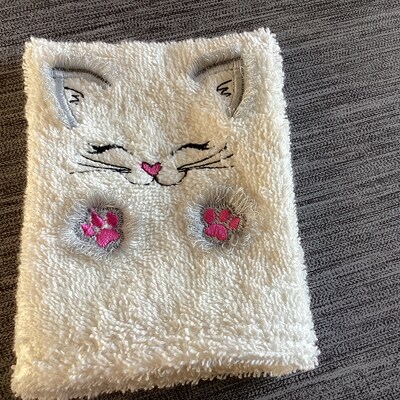 Fringe Fluffy Paws Kitten Cat Fringed Fur Machine Embroidery Designs ...