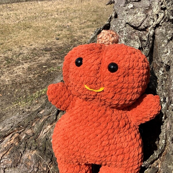 Cheeky Pumpkin Head With Booty Crochet Pattern PDF - Etsy