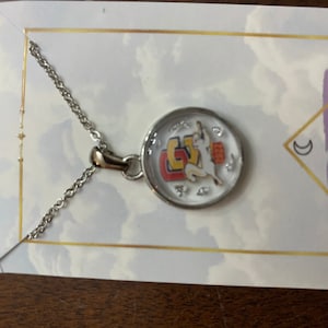 Custom College Necklace, Gold/silver College Logo Necklace, College ...