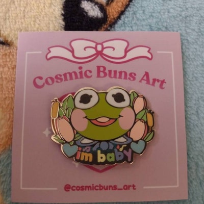 Baby Kermit Enamel Pin Kermie Pin Kawaii Enamel Pin Cute Enamel Pin ...