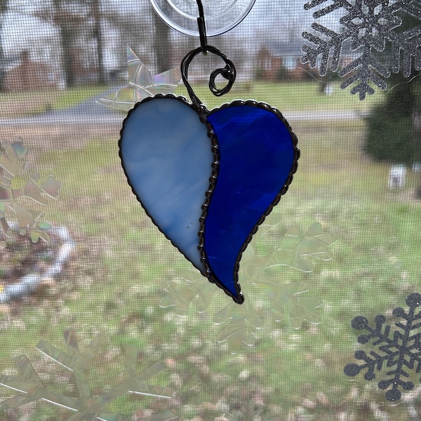 Large Stained Glass Window Hanging - Etsy
