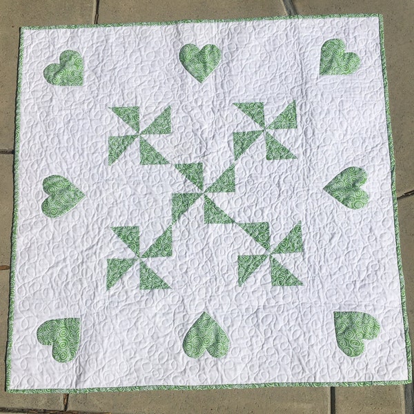 Watermelon Table Mat, Watermelon Table Topper, Quilted Watermelon Mat ...