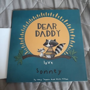 Personalised Dear Daddy Book Father's Day Gifts Birthday - Etsy UK