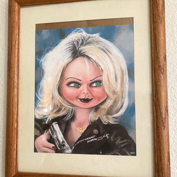 Bride of Chucky - Tiffany Valentine Jennifer Tilly Doll Horror Dark Art ...