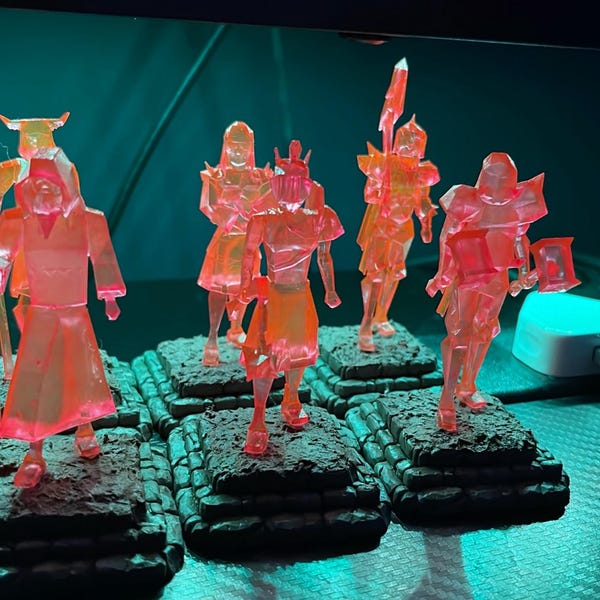 Osrs/runescape - Barrows Brothers Display Set - Etsy