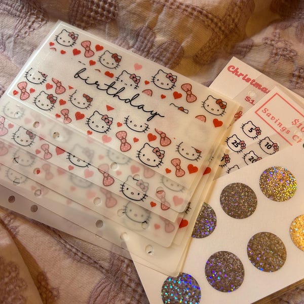 Hello Kitty 1000 Savings Challenges - Etsy