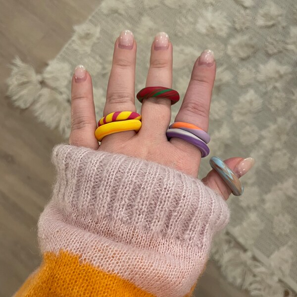 Elringos Clay Rings - Etsy