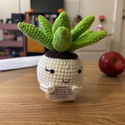 Handmade Crochet Mango-positive Vegetablesemotional Support - Etsy