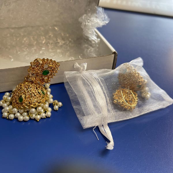 Heeramandi Style Kundan Hath Panja / Hand Bracelet Single - Etsy