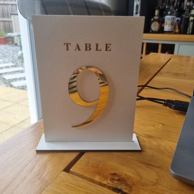 Wooden Wedding Table Number Wedding Table Decor, Rustic Country Wedding ...