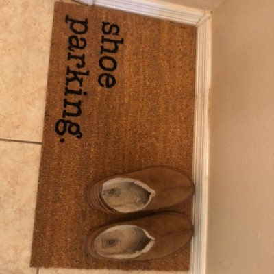 Shoe Parking Doormat, Cute Doormat, Welcome Mat, Outdoor Rug, Funny ...