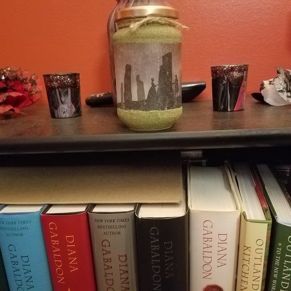Outlander Candle Holder - Outlander Decor - Sassenach - Jamie Fraser ...