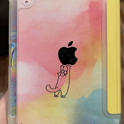 IPad 8 New iPad Pro 12.9 Sticker Watercolor Decal iPad Pro 10.5 Cover ...