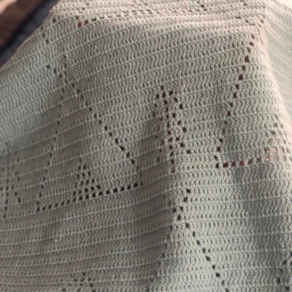 Sunshine Filet Crochet Pattern, Sun Crochet Blanket Pattern, Baby ...