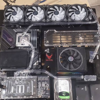 Wall Computer, Computer Wall Mount, Space Case, Open Case, Full ATX ...