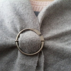 Hand Forged Penannular Outlander Brooch Shawl Pin Viking Clasp - Etsy